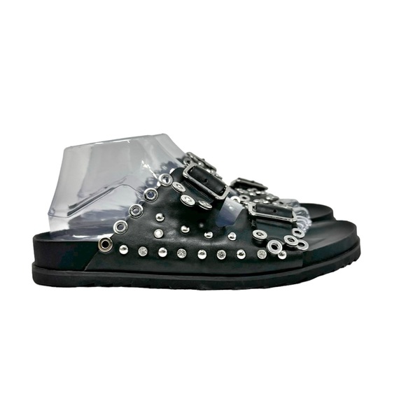 Ash | Shoes | Ash New Universe Rhinestone Studded Leather Slip On ...